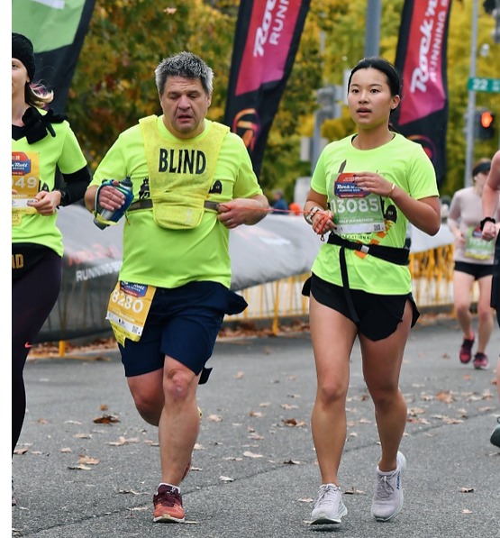 Empowering Visually Impaired Runners with Running Guides | United In Stride